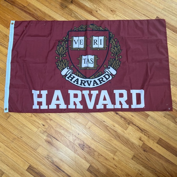 Wall Decor | Authentic Harvard Flag 5ft X 3ft | Poshmark